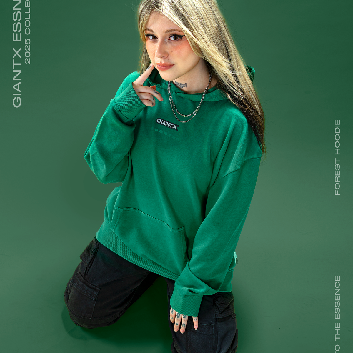 GIANTX ESSNTLS FOREST HOODIE – GIANTX STORE